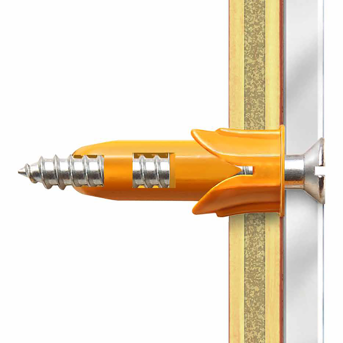 10 x Hollow Door Regular Duty Fixings